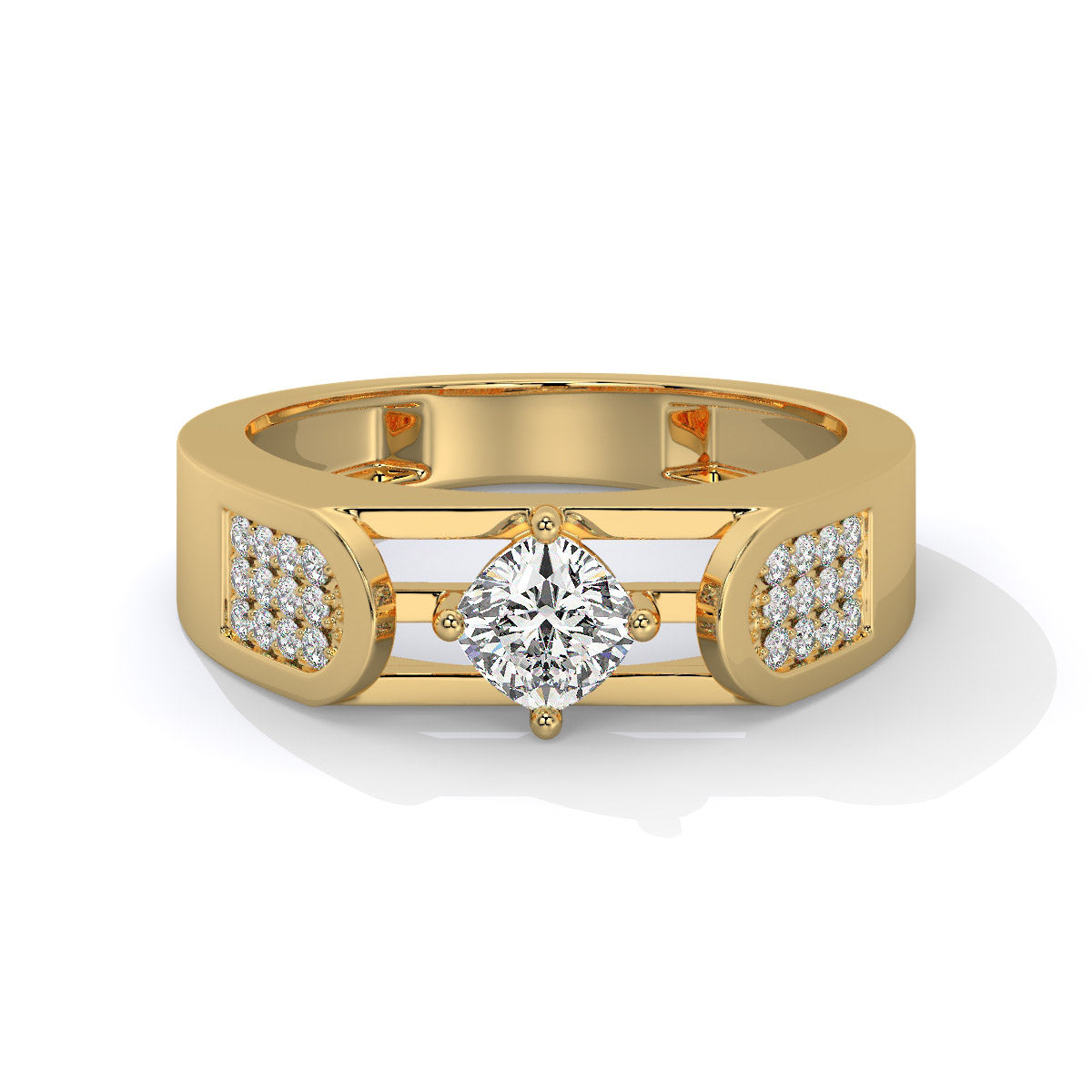 Dynamo Edge Men's Diamond Ring – Aire